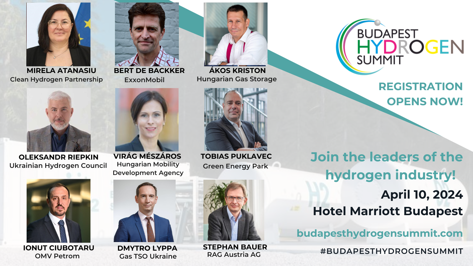 Budapest Hydrogen Summit 2024 - Gas Infrastructure EuropeGas Infrastructure Europe